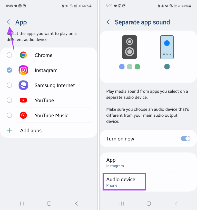 What Is Samsung Separate App Sound and How to Use It - Guiding Tech
