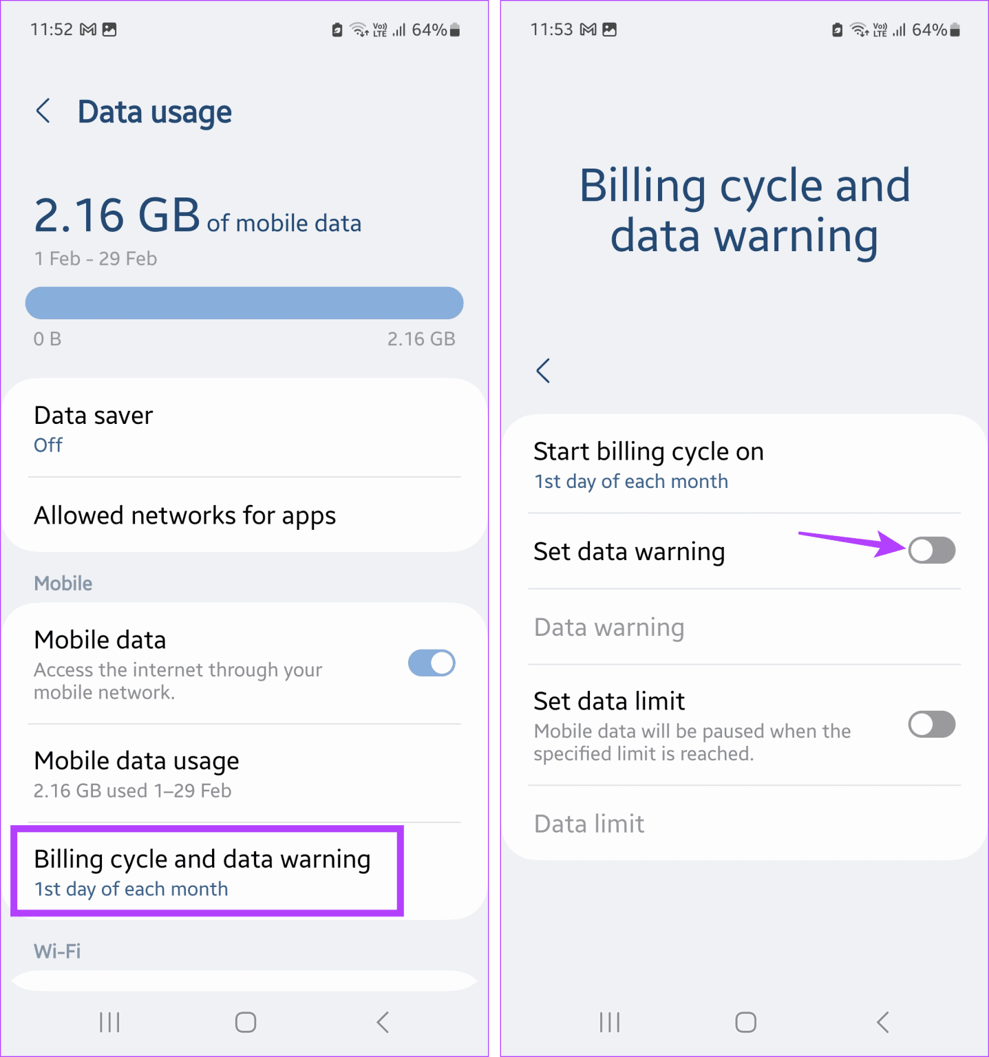 How to Check Data Usage on Android - Guiding Tech