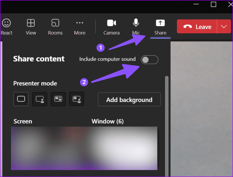 4 Fixes for Microsoft Teams Screen Sharing Not Working on Windows 11 ...
