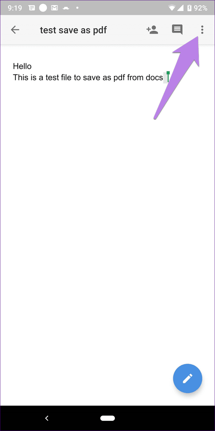 How to Save Google Docs as PDF on Desktop and Mobile - Guiding Tech