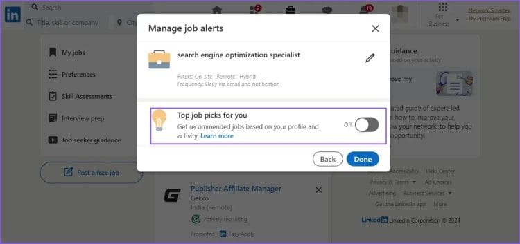 How to Turn off LinkedIn Job Alerts on Mobile and PC - Guiding Tech