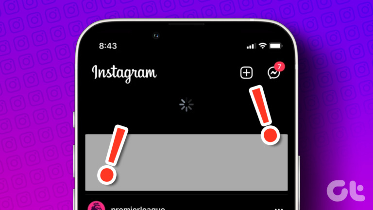 4 Ways to Fix Instagram Not Loading In Safari - Guiding Tech