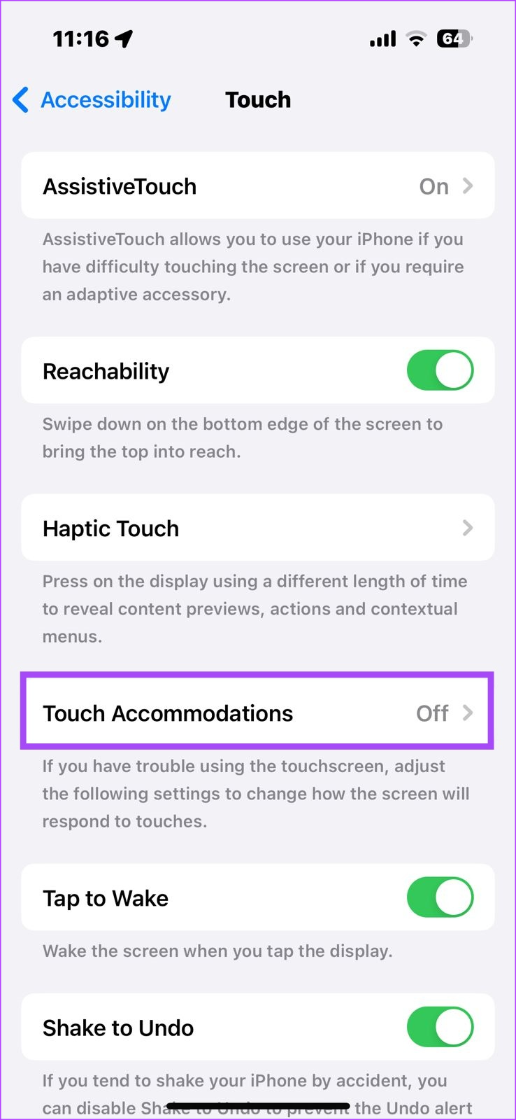 How to Change iPhone's Touch Sensitivity Settings - Guiding Tech