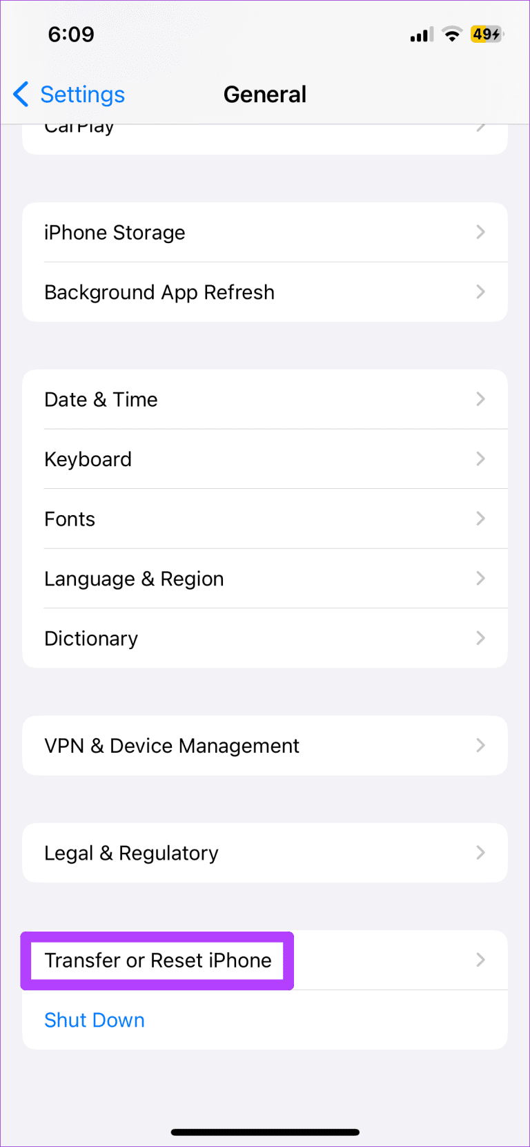 3 Ways to Fix iPhone Gets Stuck on Search Screen - Guiding Tech