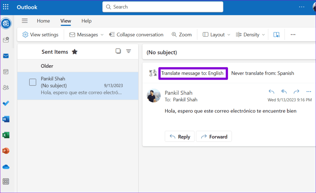 How to Translate Emails in Microsoft Outlook - Guiding Tech