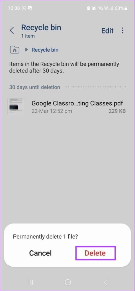 2 Ways to Find the Trash Folder on Android - Guiding Tech