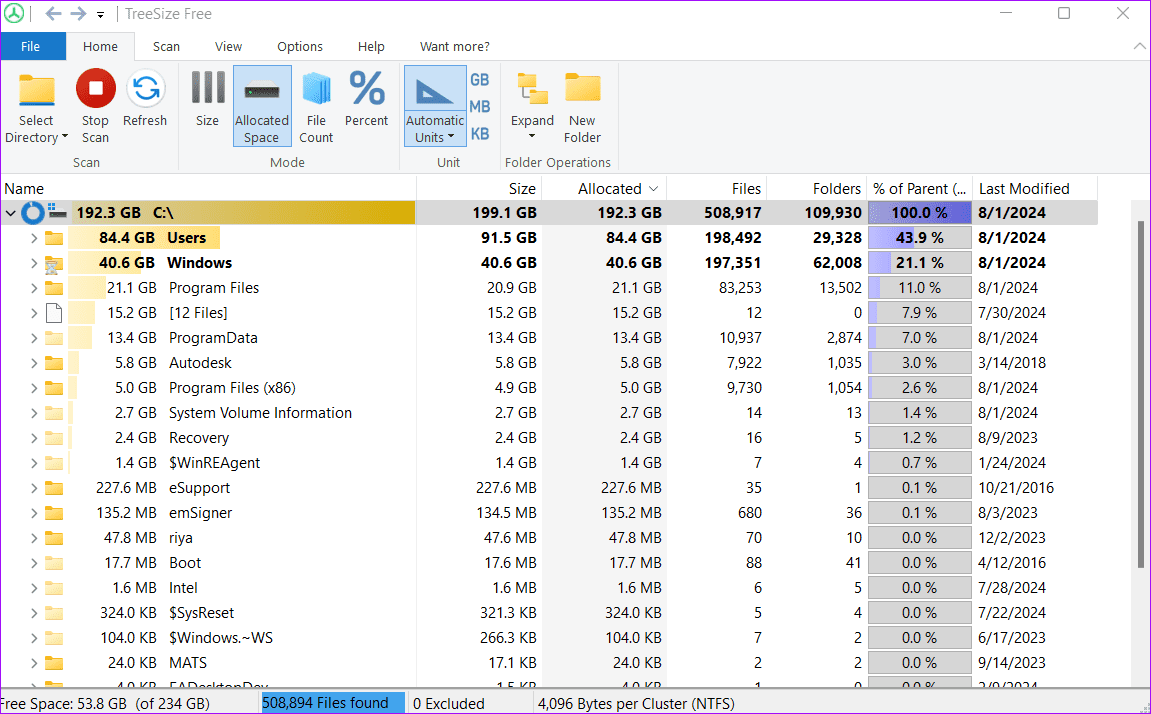 3 Ways to Find Large Files on Windows 10 and 11 - Guiding Tech