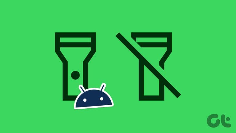 4 Best Ways to Turn Flashlight On or Off on Android - Guiding Tech