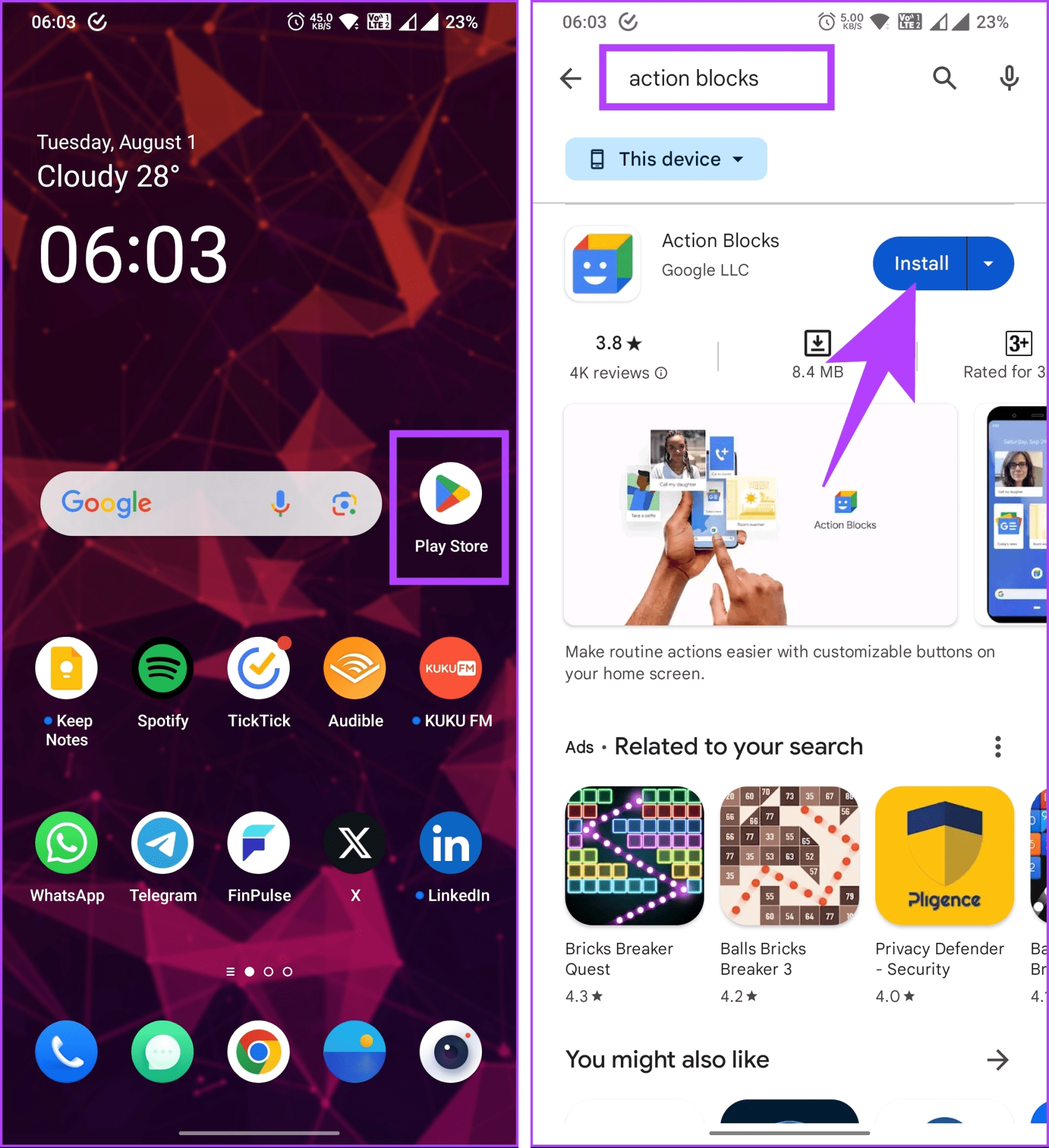 4 Best Ways to Turn Flashlight On or Off on Android - Guiding Tech
