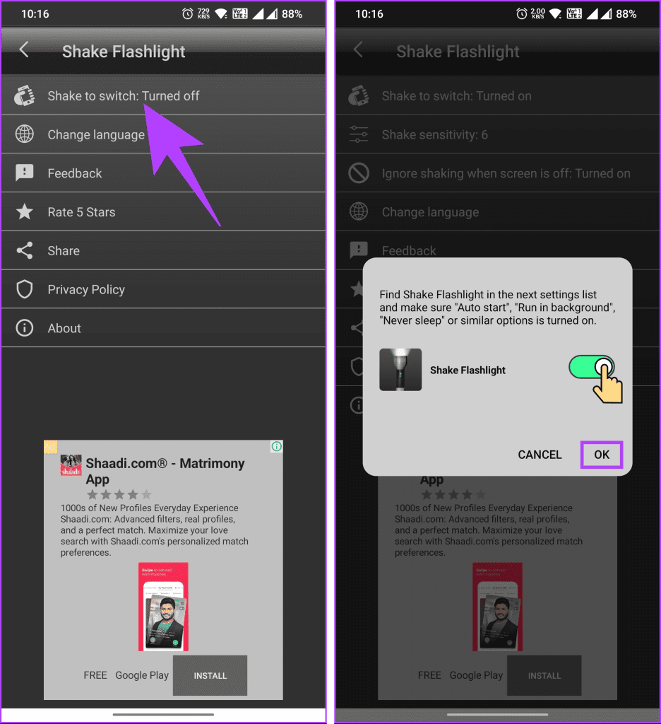 4 Best Ways to Turn Flashlight On or Off on Android - Guiding Tech