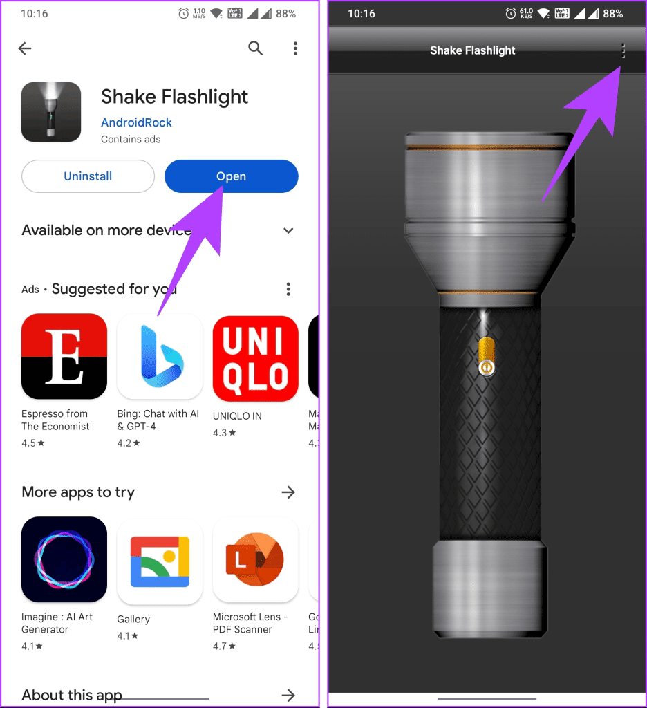 4 Best Ways to Turn Flashlight On or Off on Android - Guiding Tech