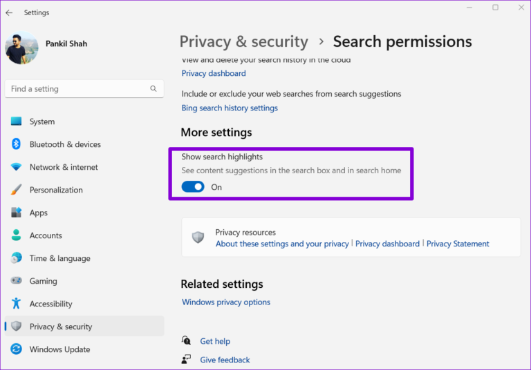 3 Ways to Disable or Enable Search Highlights in Windows 10 and Windows ...