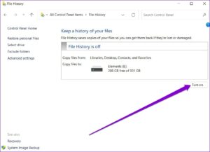 How to Use File History to Backup and Restore Files on Windows 11 ...
