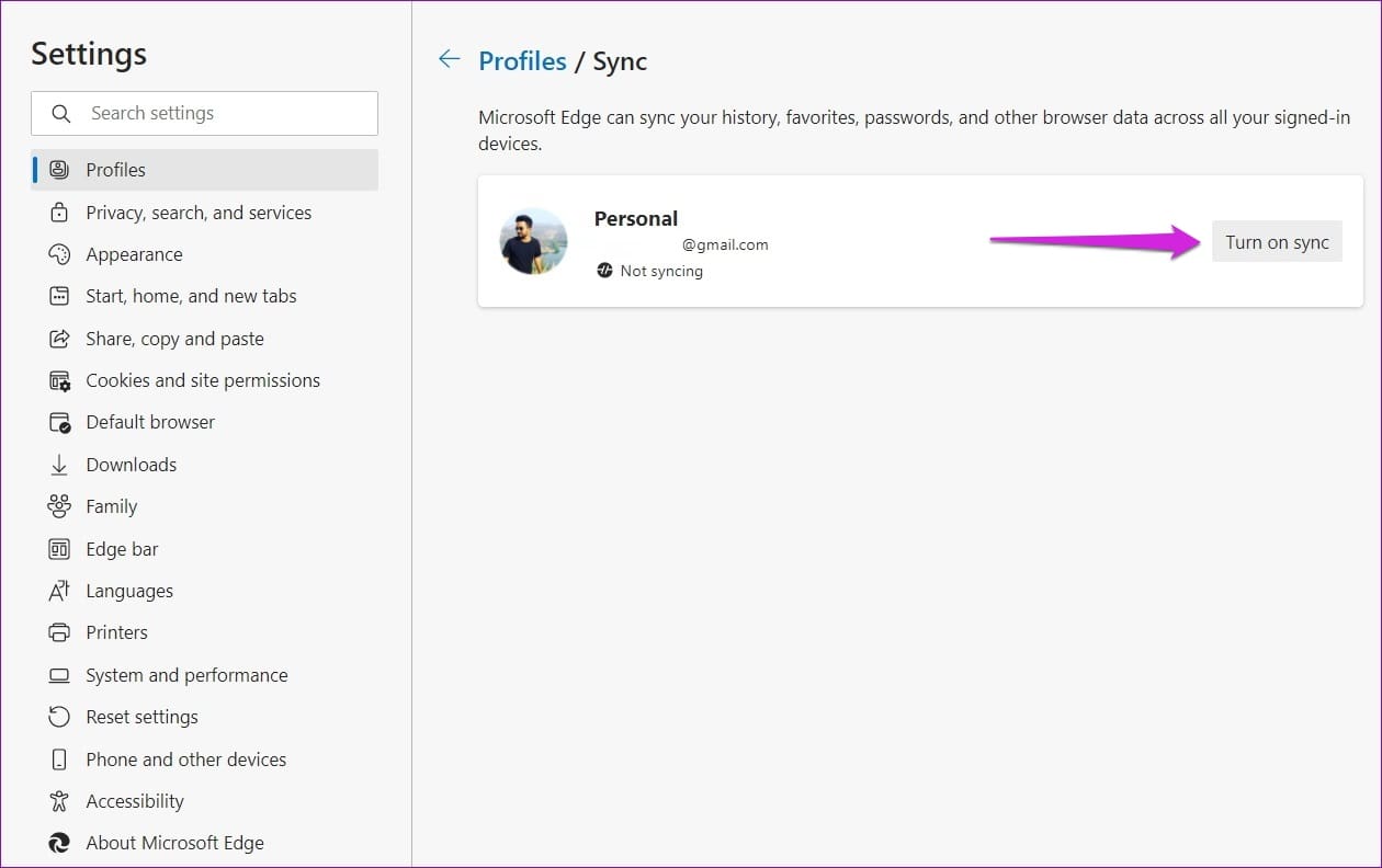 6 Ways to Fix Sync Issues on Microsoft Edge - Guiding Tech