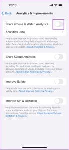 What Is iPhone Analytics Data and How to Enable or Disable It - Guiding Tech
