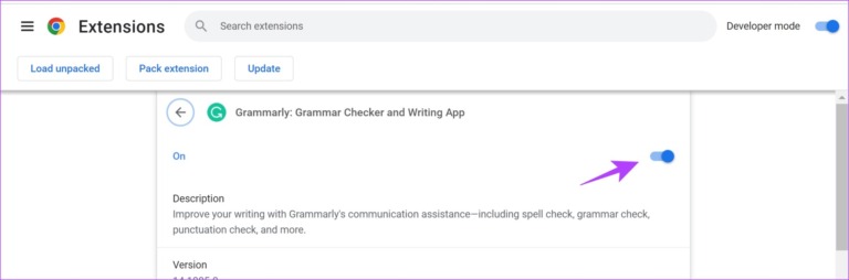 5 Ways to Fix Grammarly Extension Not Working on Chrome - Guiding Tech