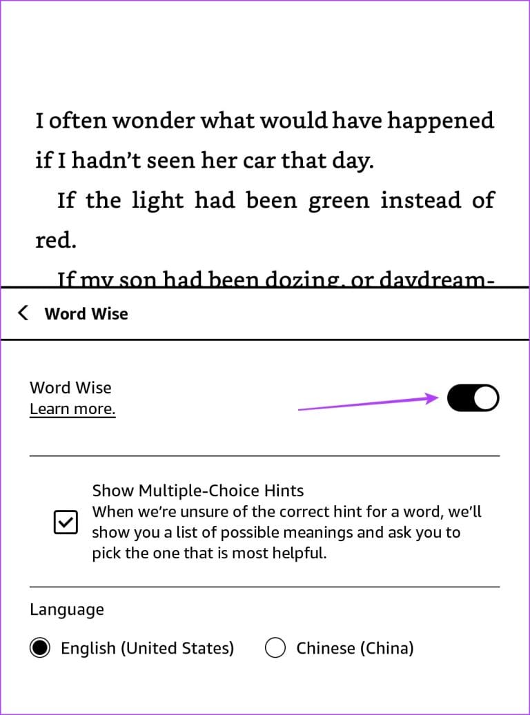 How to Disable Word Wise on Your Kindle Reader - Guiding Tech