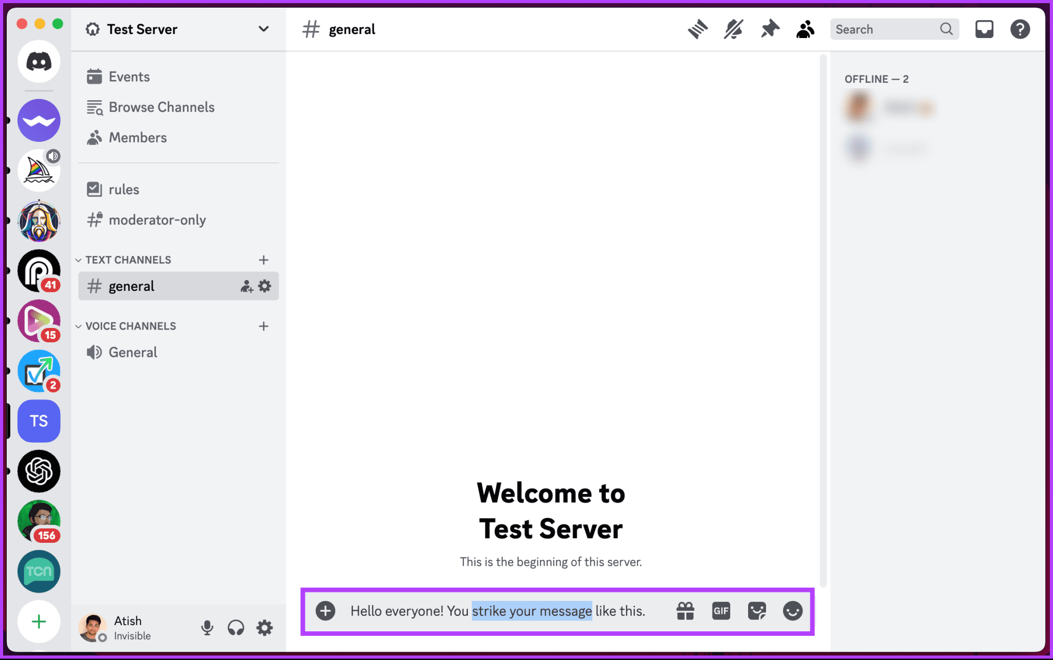 How to Strikethrough on Discord on Desktop and Mobile - Guiding Tech
