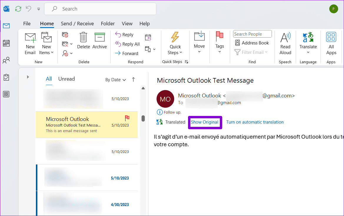 How to Translate Emails in Microsoft Outlook - Guiding Tech