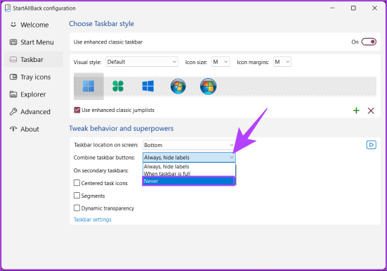 4 Ways to Ungroup Taskbar Icons in Windows 11 - Guiding Tech