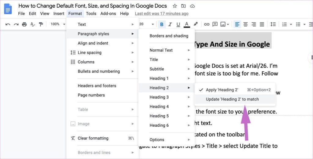 How to Change Default Font, Size, and Spacing in Google Docs - Guiding Tech