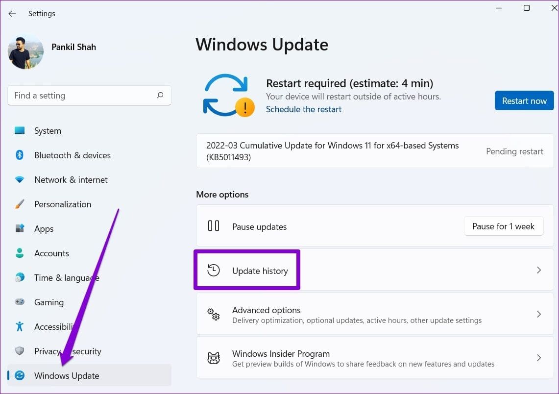 5 Ways to Fix Windows Keeps Installing the Same Update - Guiding Tech