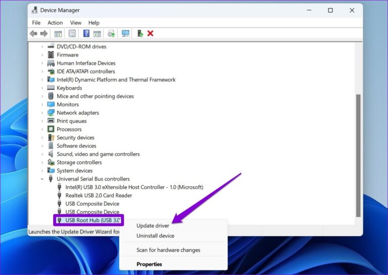 5 Ways to Fix Unknown USB Device Error on Windows 11 - Guiding Tech
