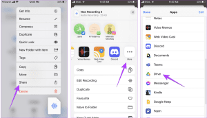 3 Ways to Upload Voice Memos to Google Drive from iPhone - Guiding Tech