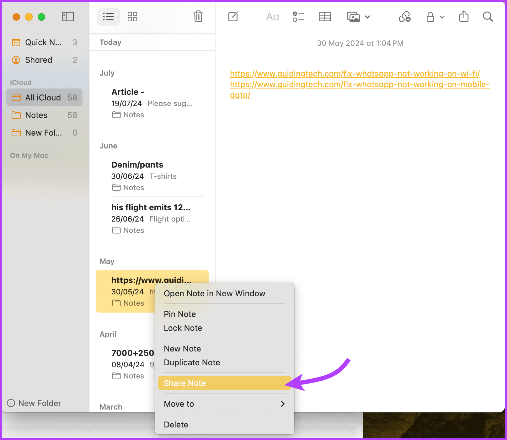 How to Transfer Notes From Mac to Mac - Guiding Tech