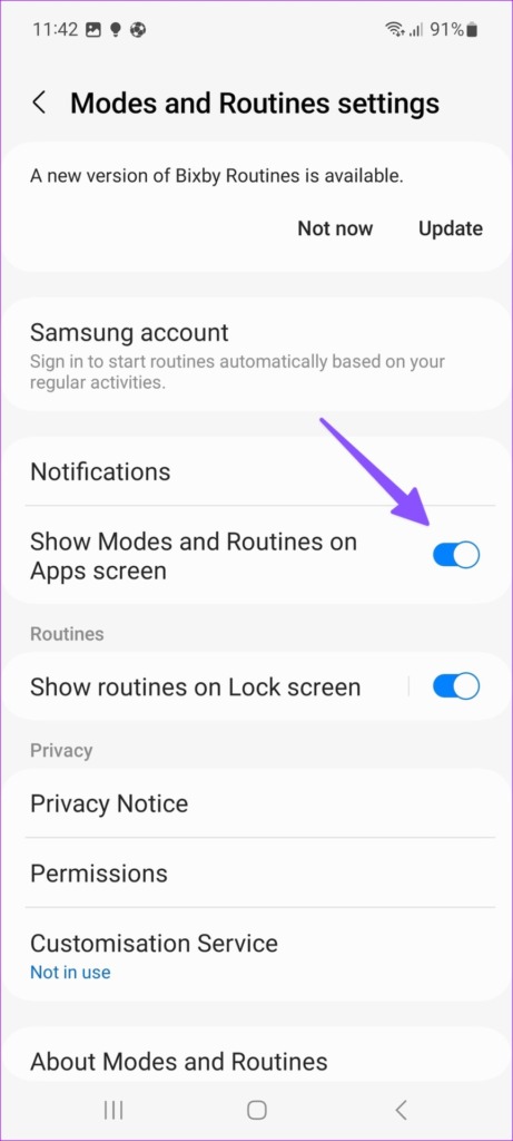How to Use Modes and Routines on Samsung Galaxy Phones - Guiding Tech