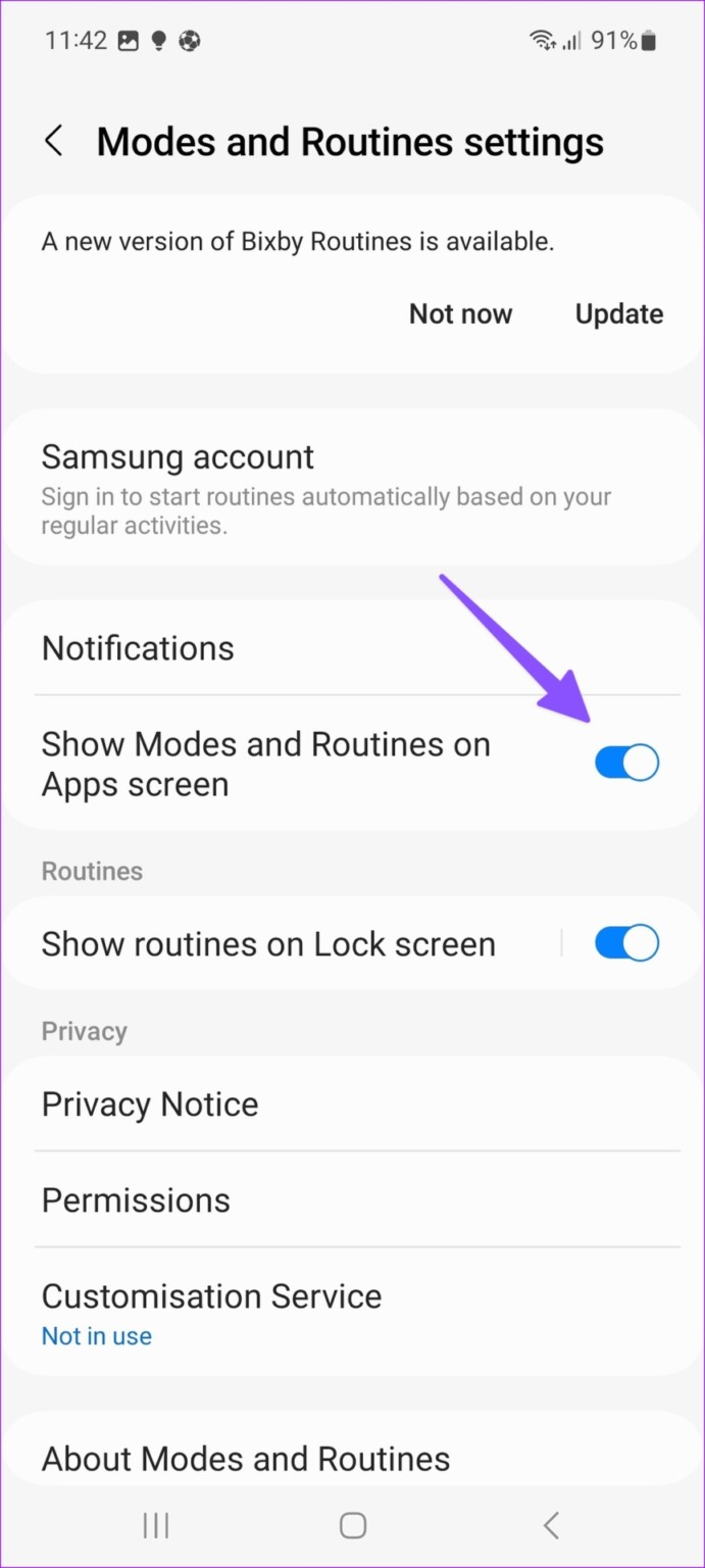 How to Use Modes and Routines on Samsung Galaxy Phones - Guiding Tech