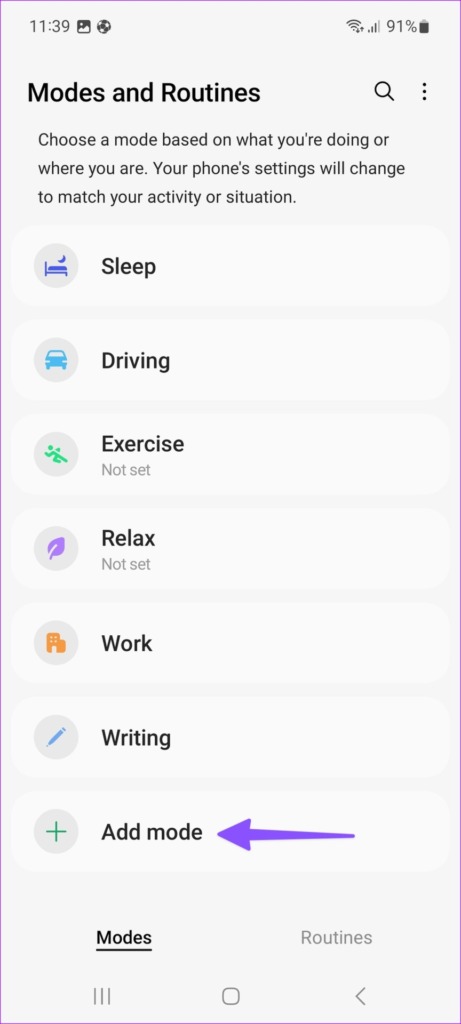 How to Use Modes and Routines on Samsung Galaxy Phones - Guiding Tech