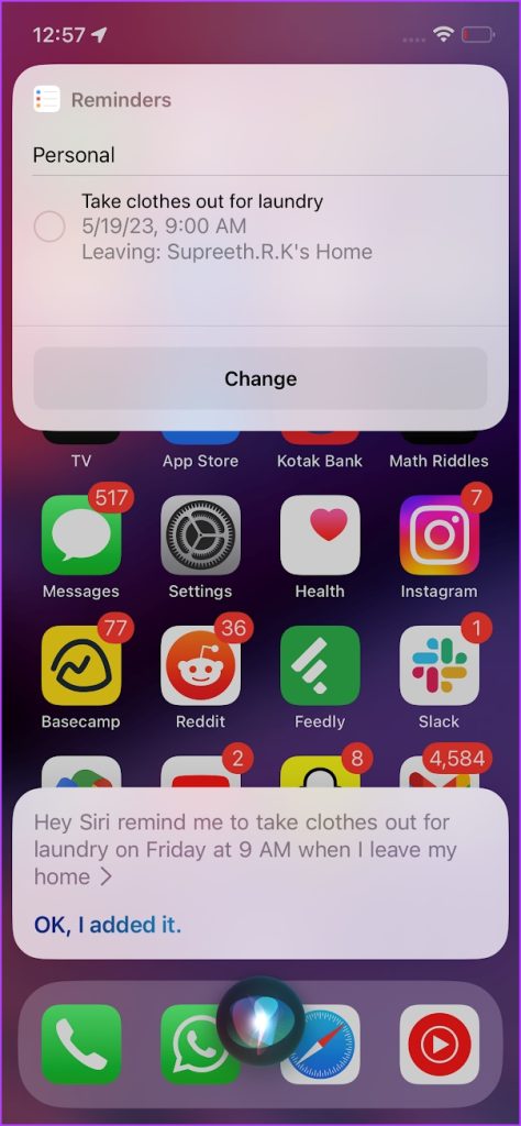 6 Ways to Set Reminders With Alerts on iPhone - Guiding Tech