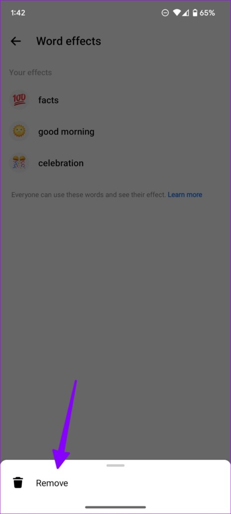 How to Add Special Effects to Words on Facebook Messenger - Guiding Tech