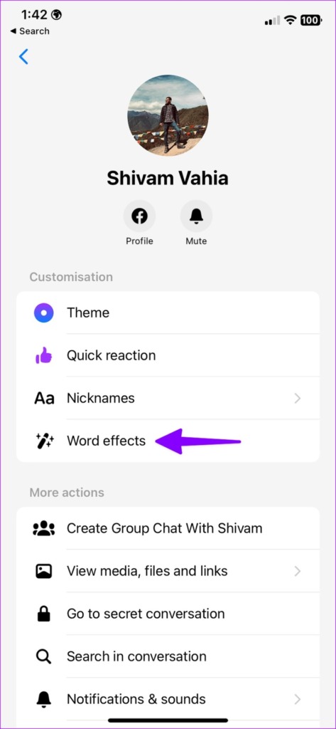 How to Add Special Effects to Words on Facebook Messenger - Guiding Tech
