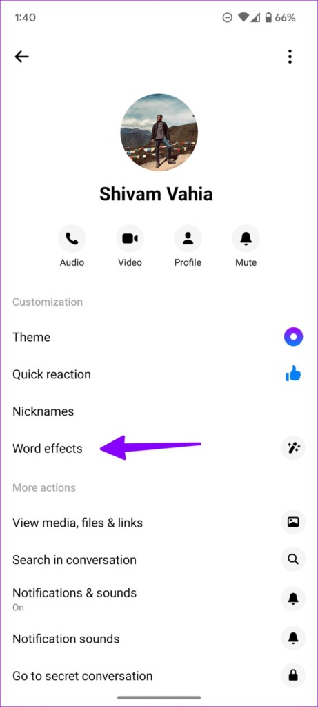 How to Add Special Effects to Words on Facebook Messenger - Guiding Tech