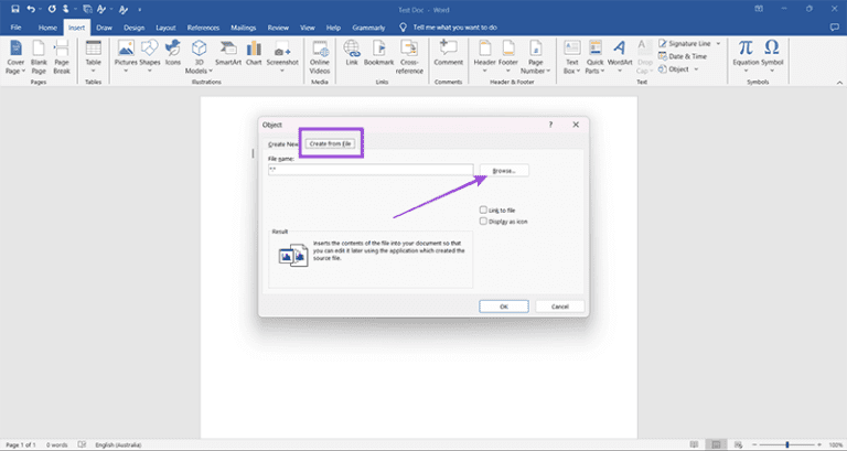 How to Embed a PowerPoint Slide in Microsoft Word - Guiding Tech