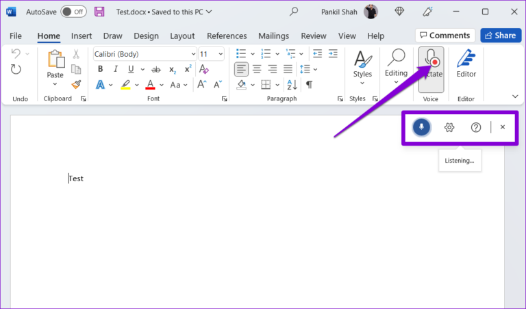 How to Use the Dictation Tool in Microsoft Word - Guiding Tech
