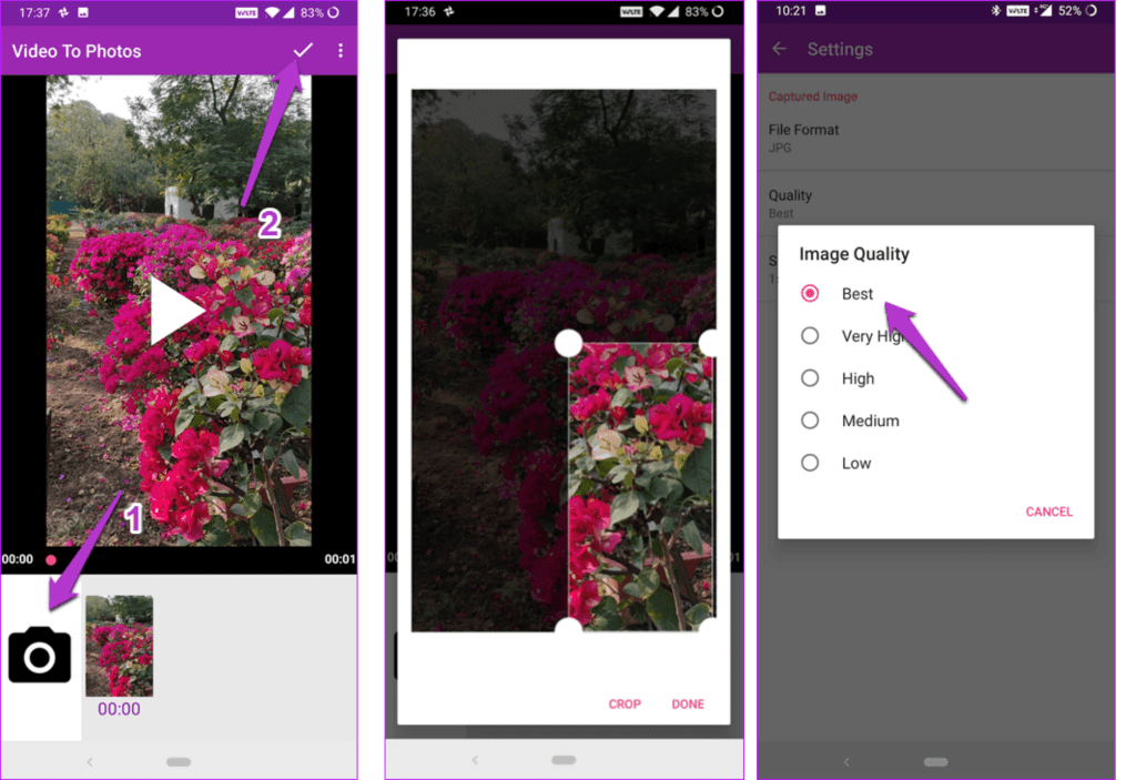 How to Extract High-Quality Still Images From Video on Android ...