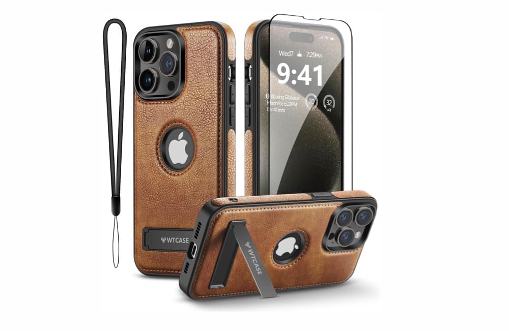 6 Best Leather Cases for iPhone 15 Pro - Guiding Tech