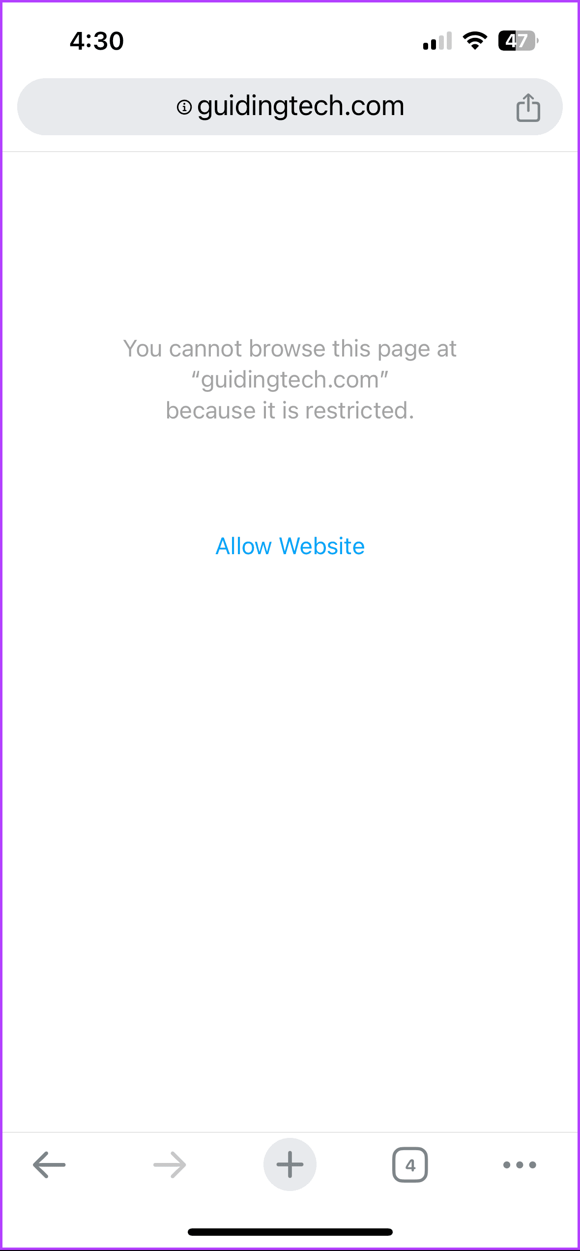 How to Block Websites on iPhone and iPad - Guiding Tech