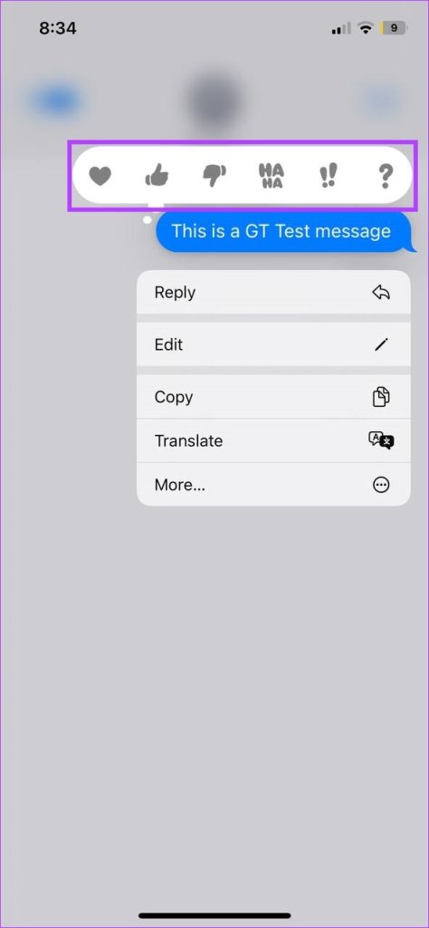 What Are Emphasized Reactions and How to Use Them on iPhone - Guiding Tech