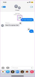 What Are Emphasized Reactions and How to Use Them on iPhone - Guiding Tech