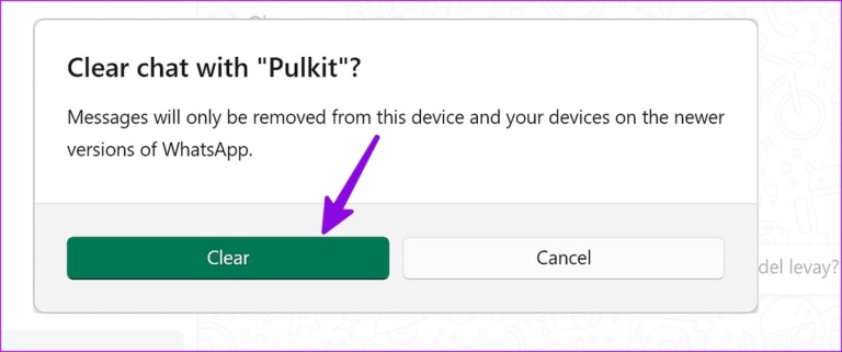 What Happens When You Clear Chat on WhatsApp? - Guiding Tech