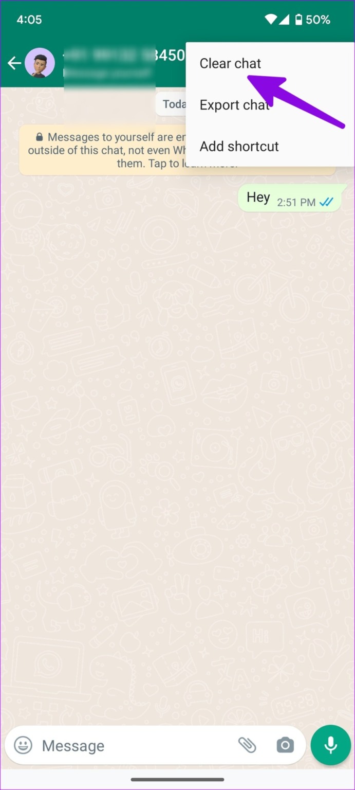 What Happens When You Clear Chat on WhatsApp? - Guiding Tech