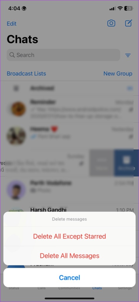 What Happens When You Clear Chat on WhatsApp - Guiding Tech