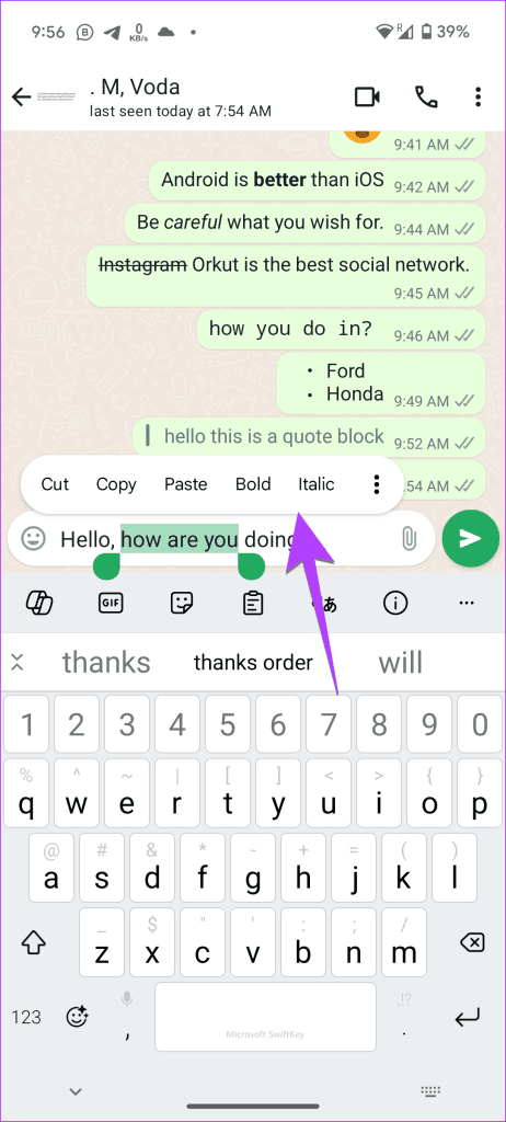 16 Cool WhatsApp Text Formatting Tricks That You Should Know - Guiding Tech