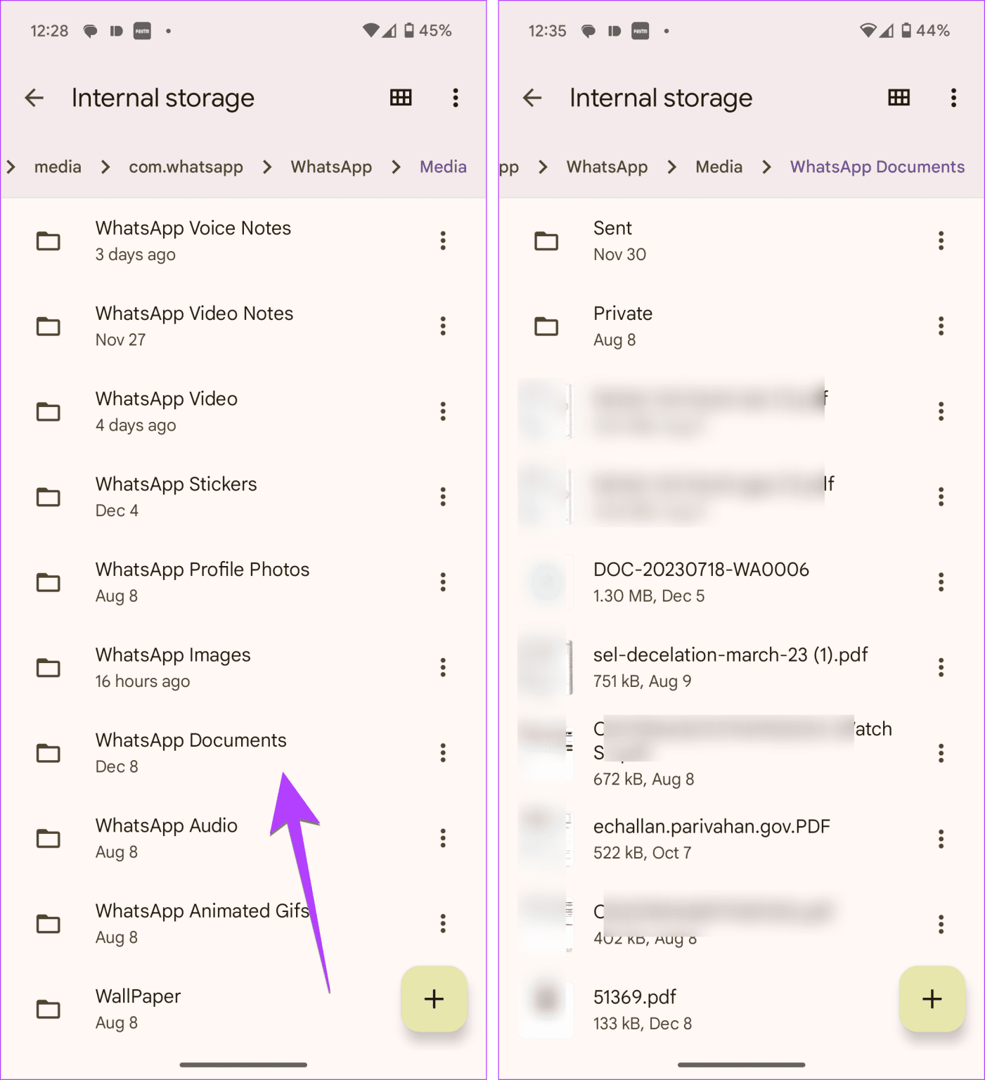 Where Are WhatsApp Documents or Images Stored - Guiding Tech