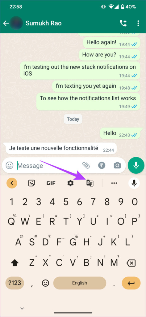 How to Translate WhatsApp Messages on Android and iPhone - Guiding Tech