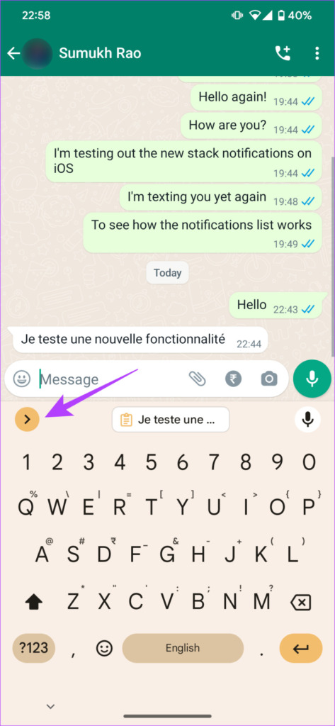How to Translate WhatsApp Messages on Android and iPhone - Guiding Tech